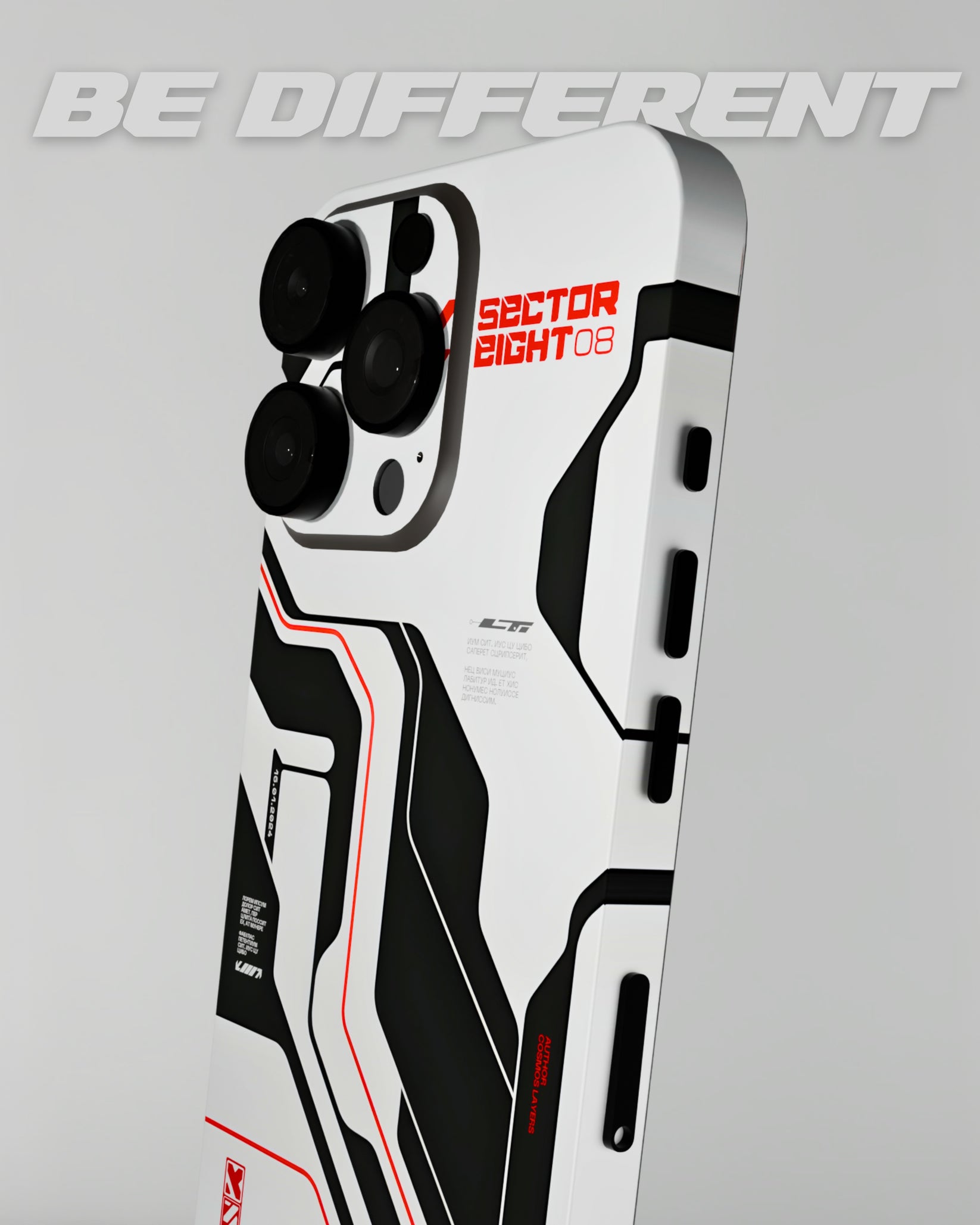 Meta Morph Mobile Skins and Wraps - Mecha Ember – Cosmos Layers