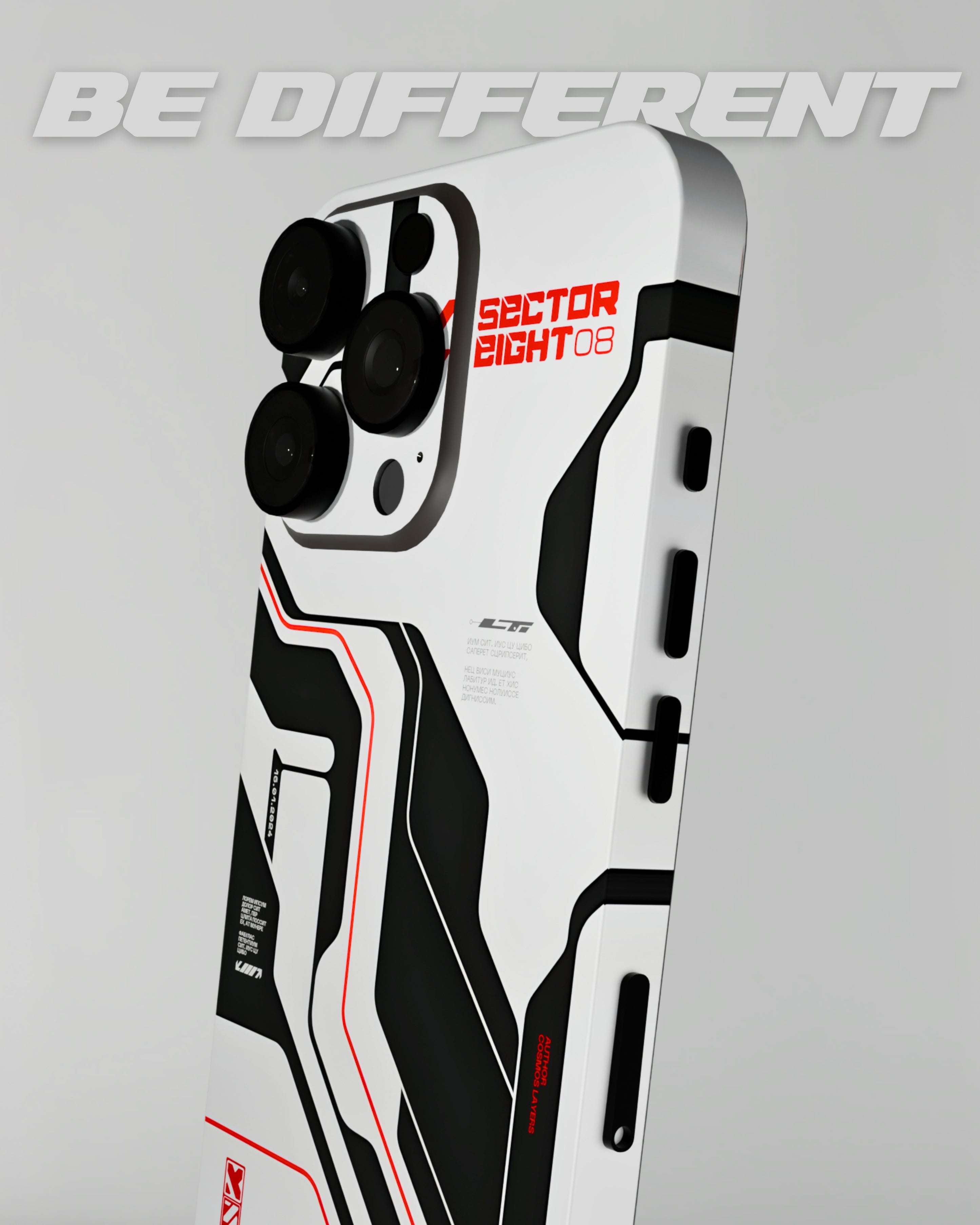 Meta Morph Mobile Skins and Wraps - Mecha Ember – Cosmos Layers