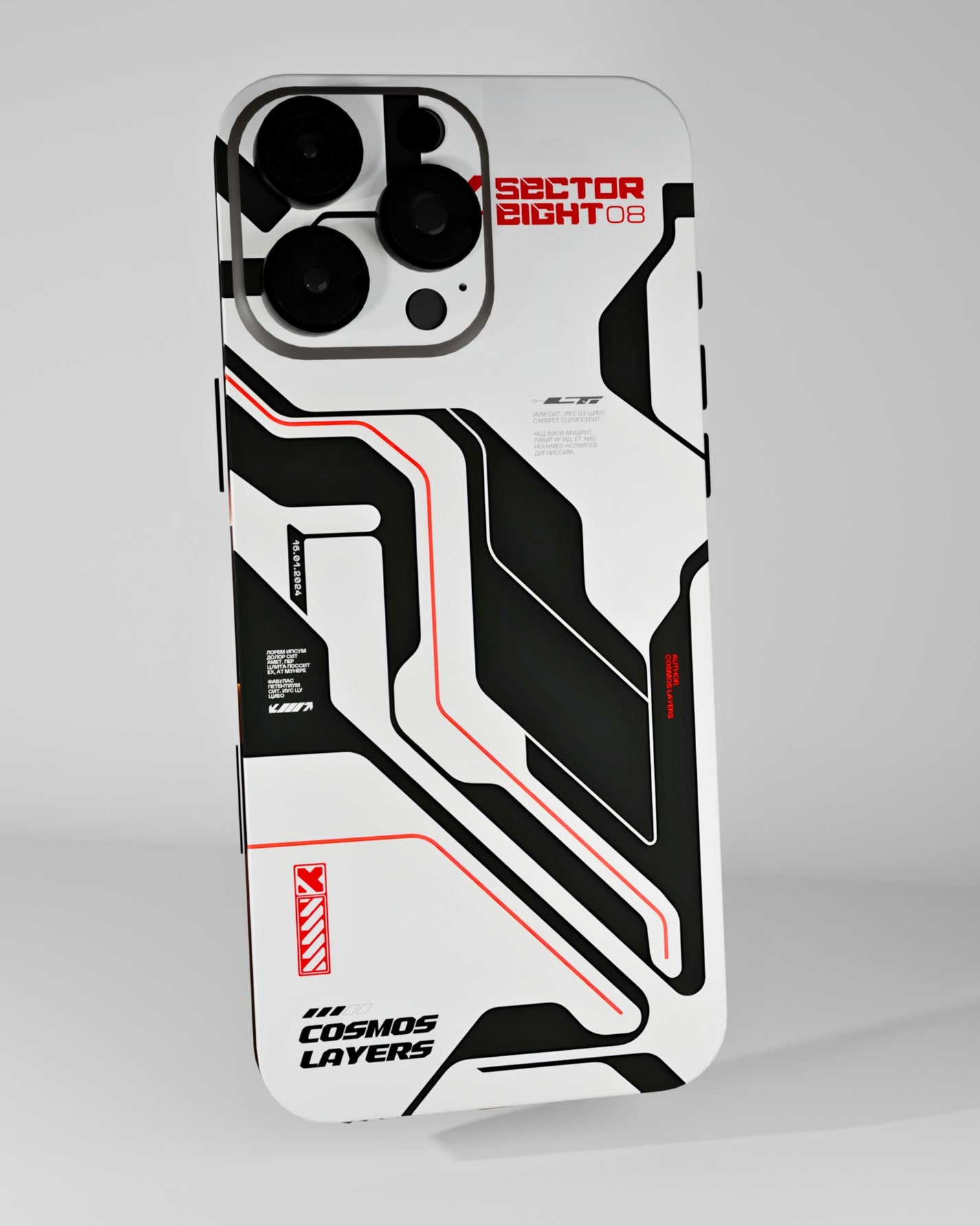 Meta Morph Mobile Skins and Wraps - Mecha Ember – Cosmos Layers