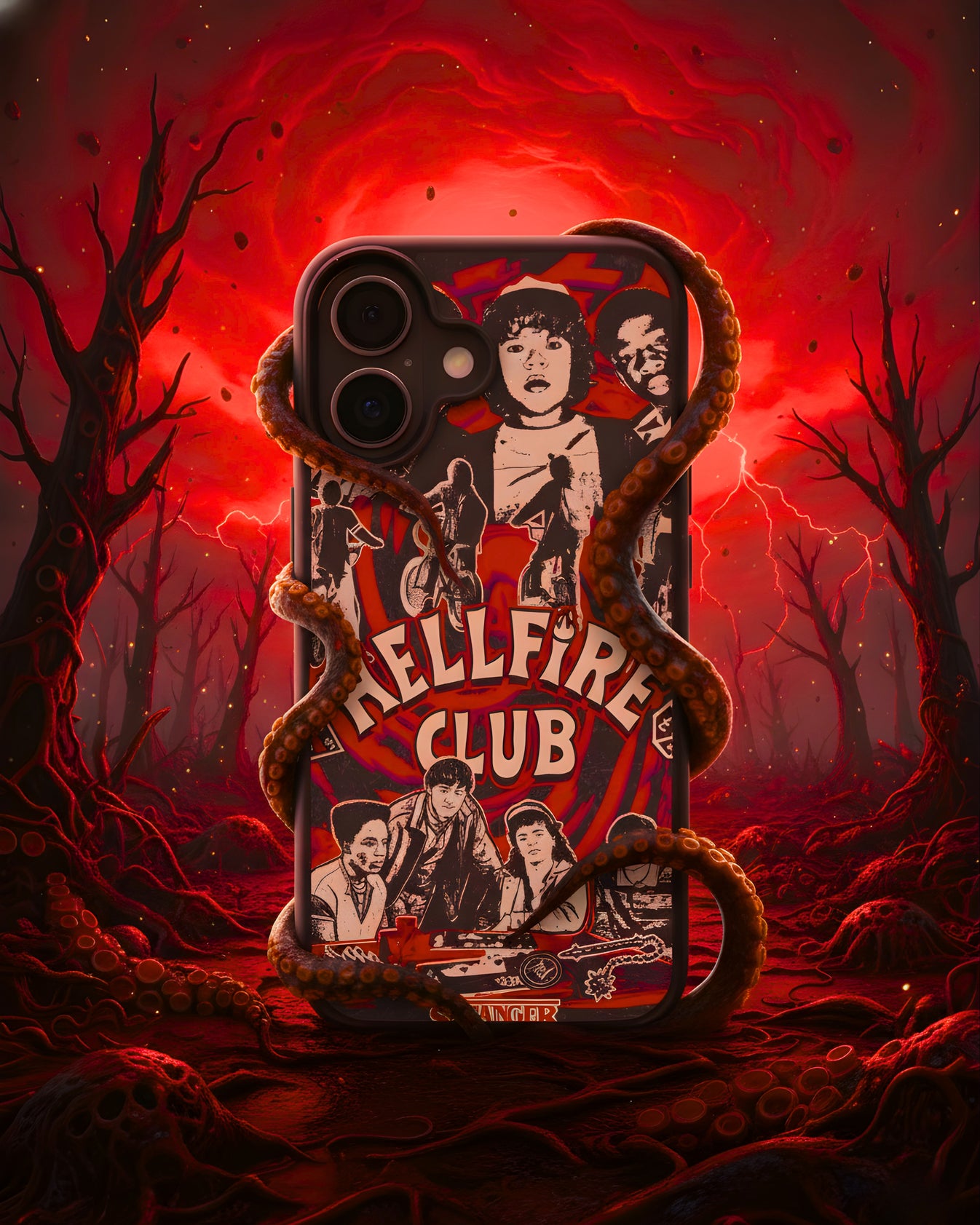 Stranger Things Mobile Cover and Case | Cosmos Layers – Cosmos Layers