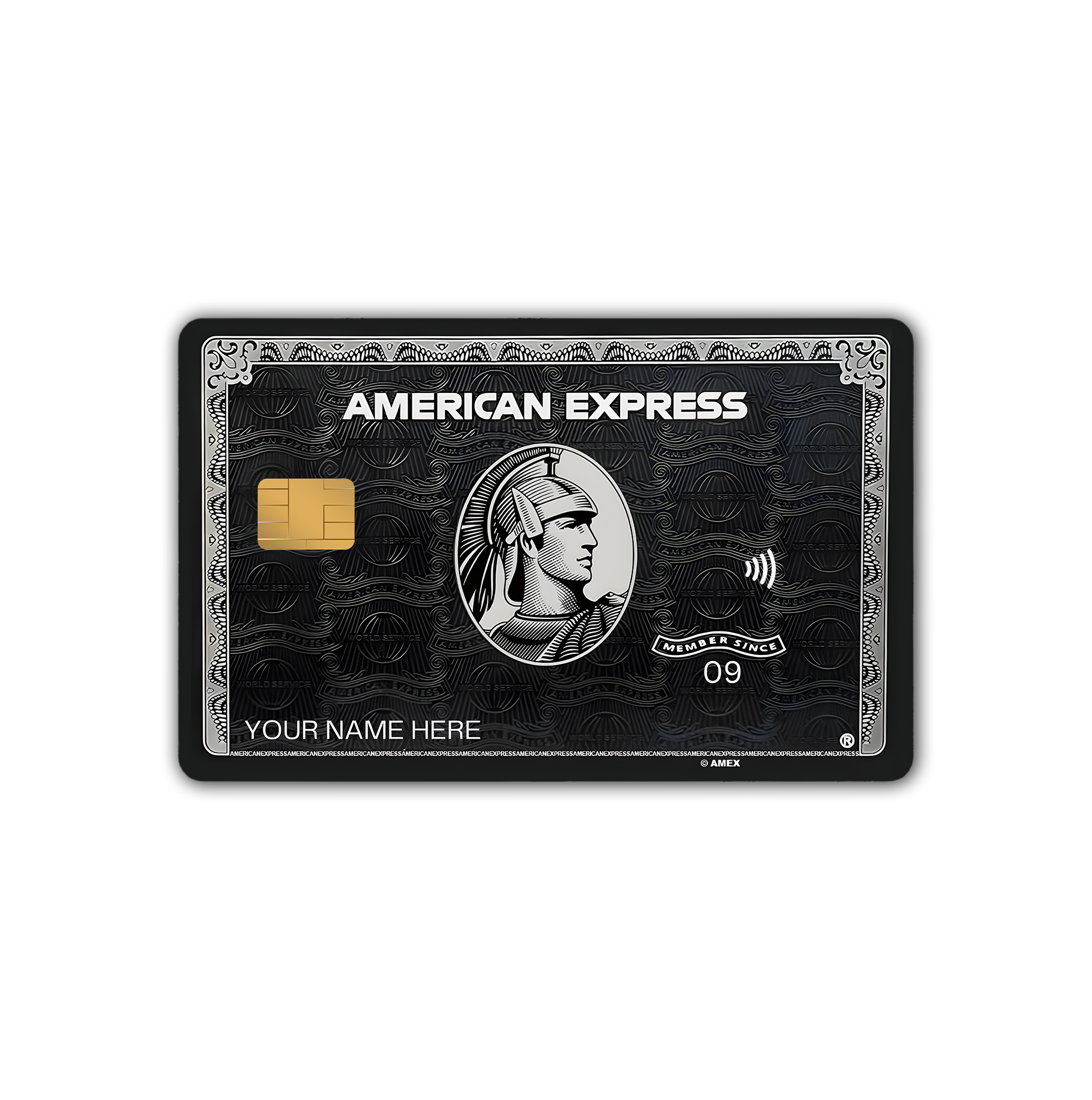 American Express Card Skin – Cosmos Layers