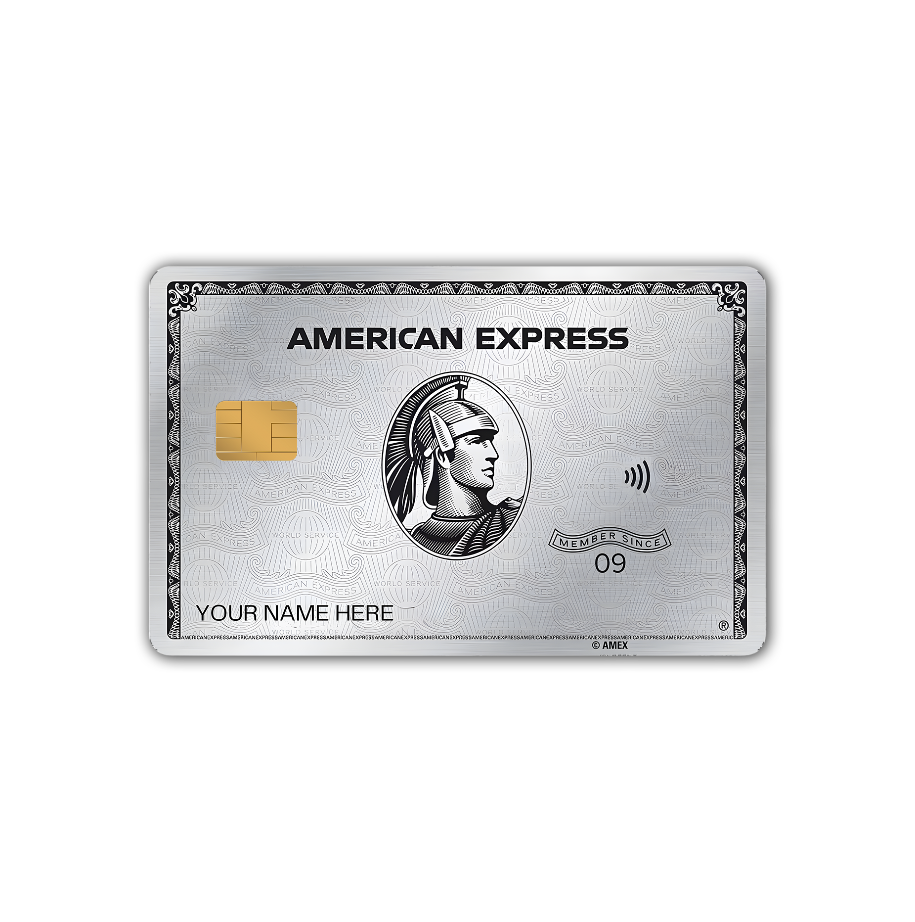 American Express Card Skin – Cosmos Layers