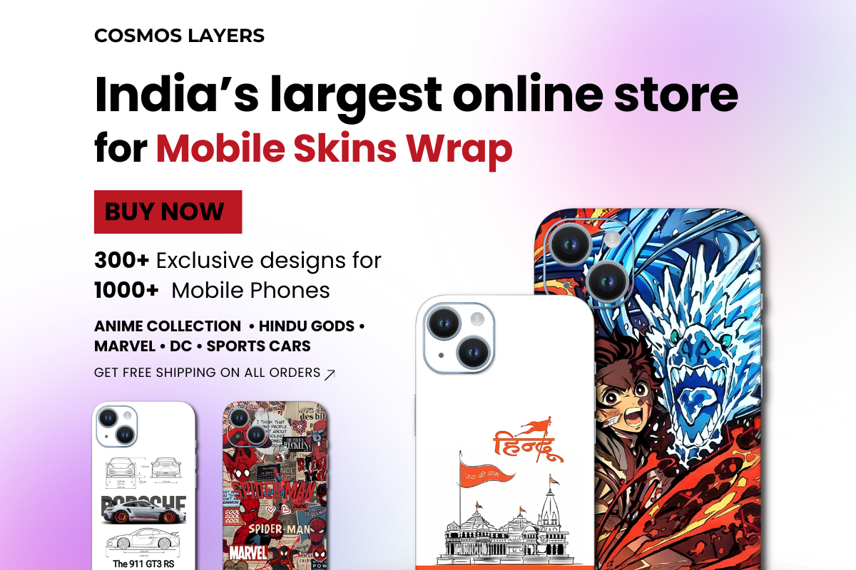 Buy Mobile Skins & Phone Wraps - Cosmos Layers | Shop Now