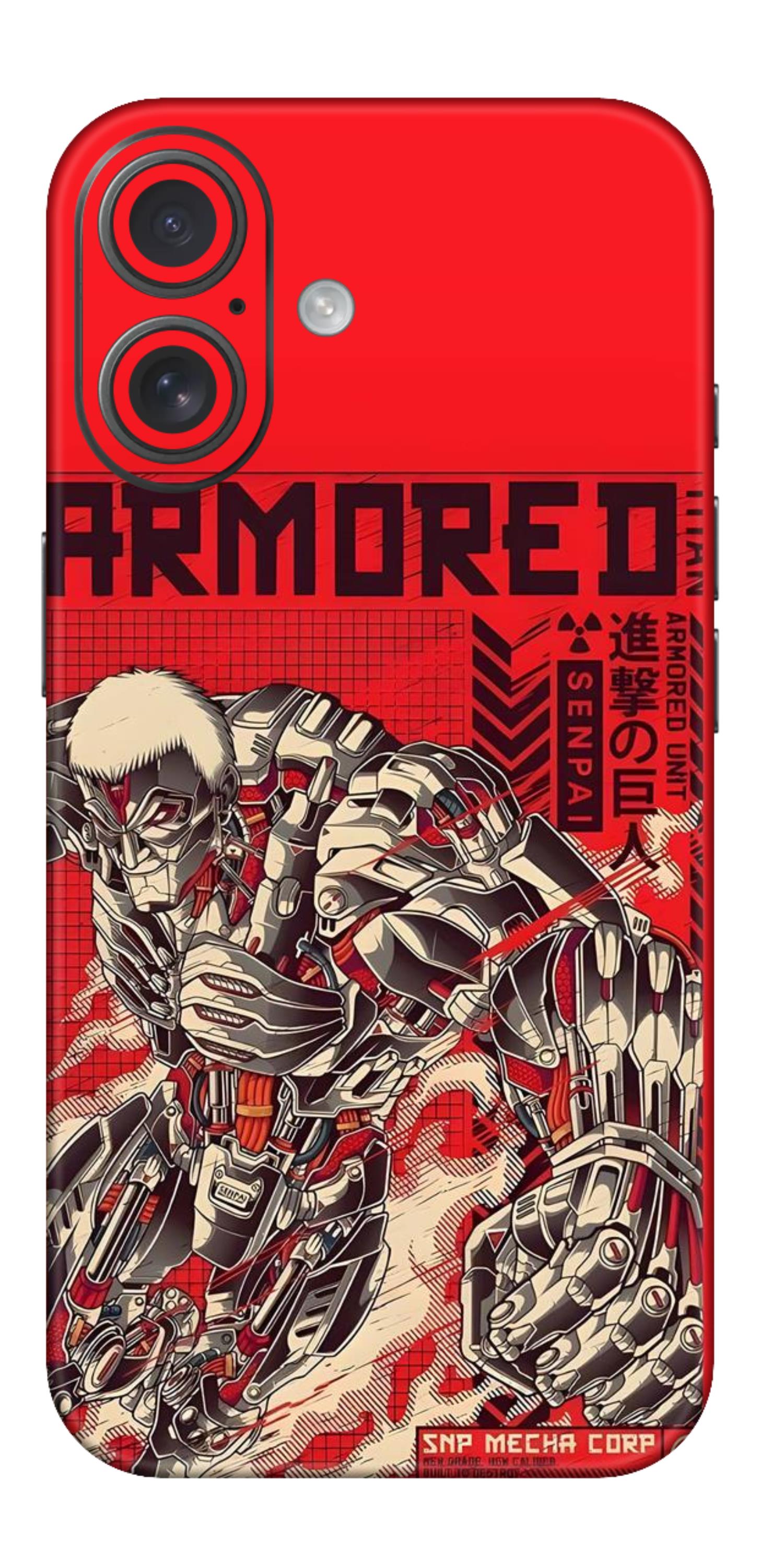Attack On Titan Mobile Skin (Armored Titan) - Cosmos Layers – Cosmos Layers