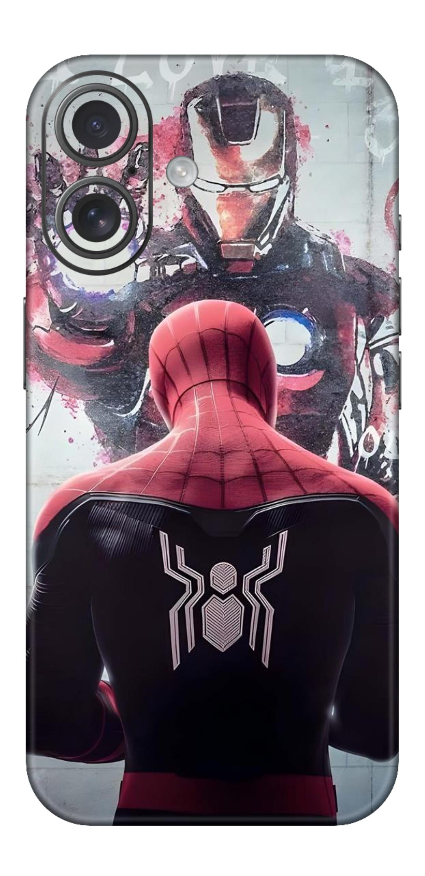 Marvel Mobile Skin (Iron Man X Spiderman) - Cosmos Layers – Cosmos Layers
