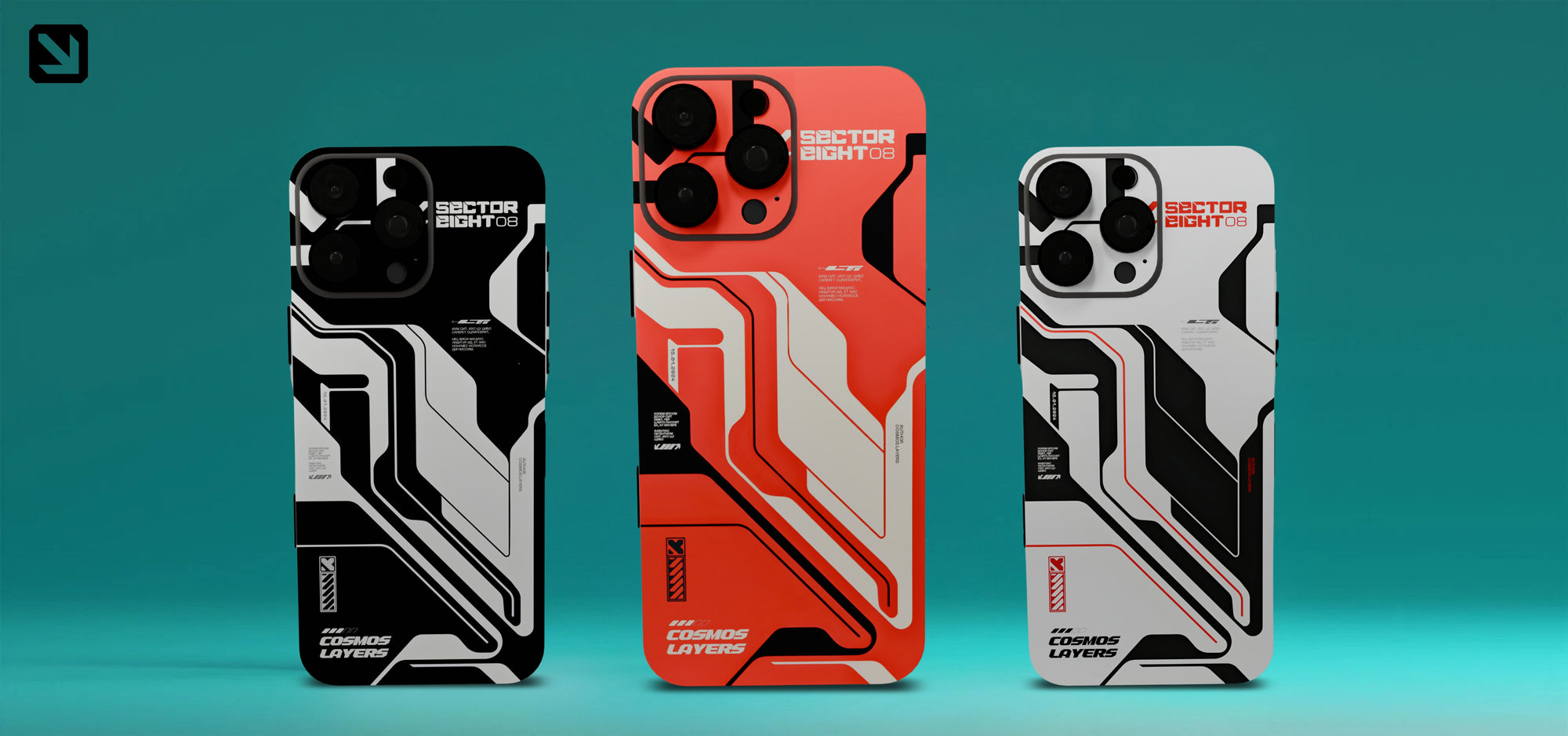 Meta Morph Mobile Skins and Wraps - Mecha Ember – Cosmos Layers